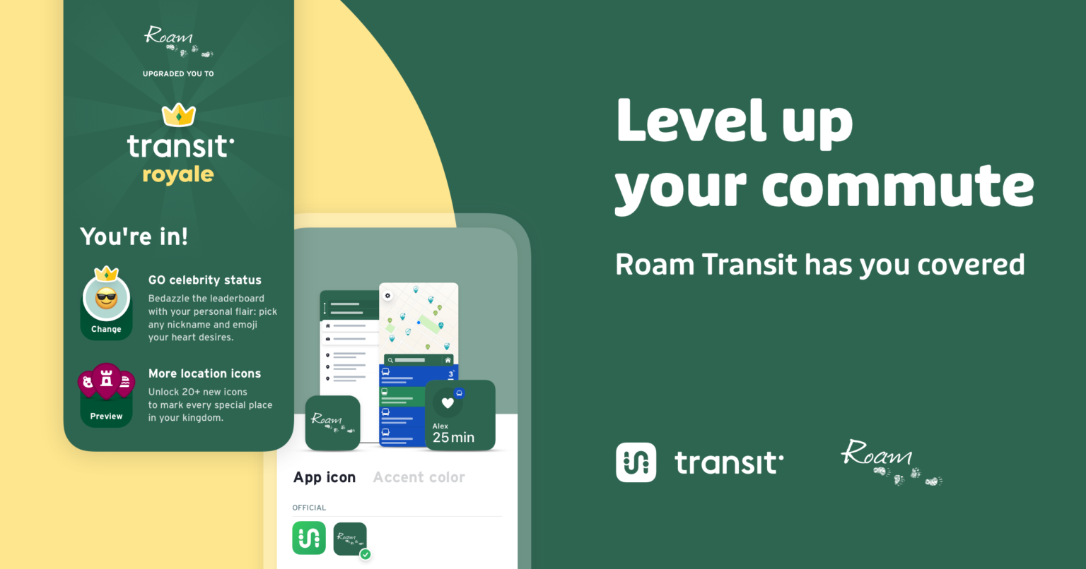 Free Transit Royale Subscription Upgrade - Roam Transit